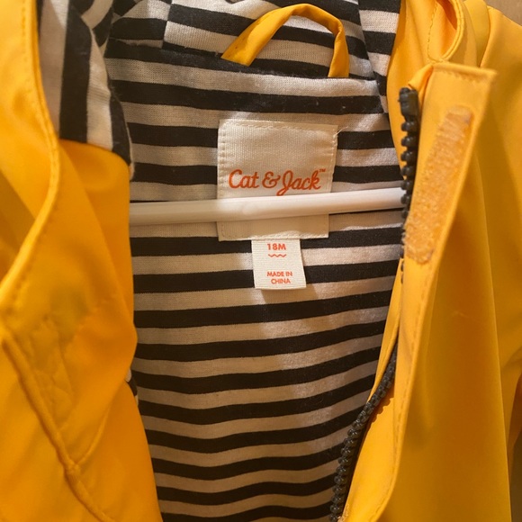 Cat & Jack | Jackets & Coats | Cat Jack Yellow Raincoat | Poshmark